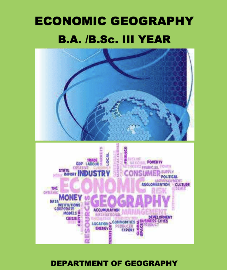 Geography - THE BOOK NOTES